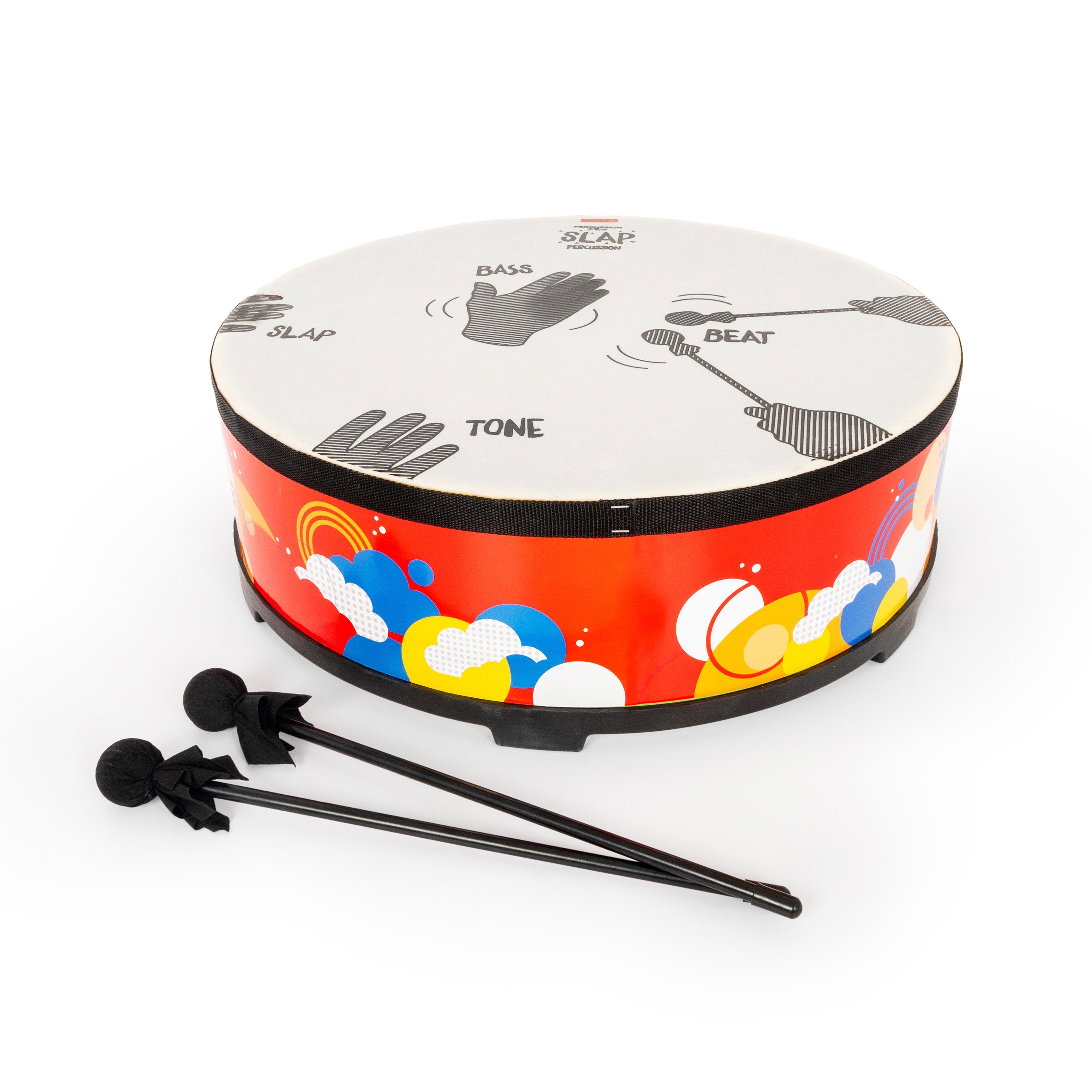 Music Lollipops Percussion Plus Slap Drumming - KidZ Floor Tom Djembe Drum