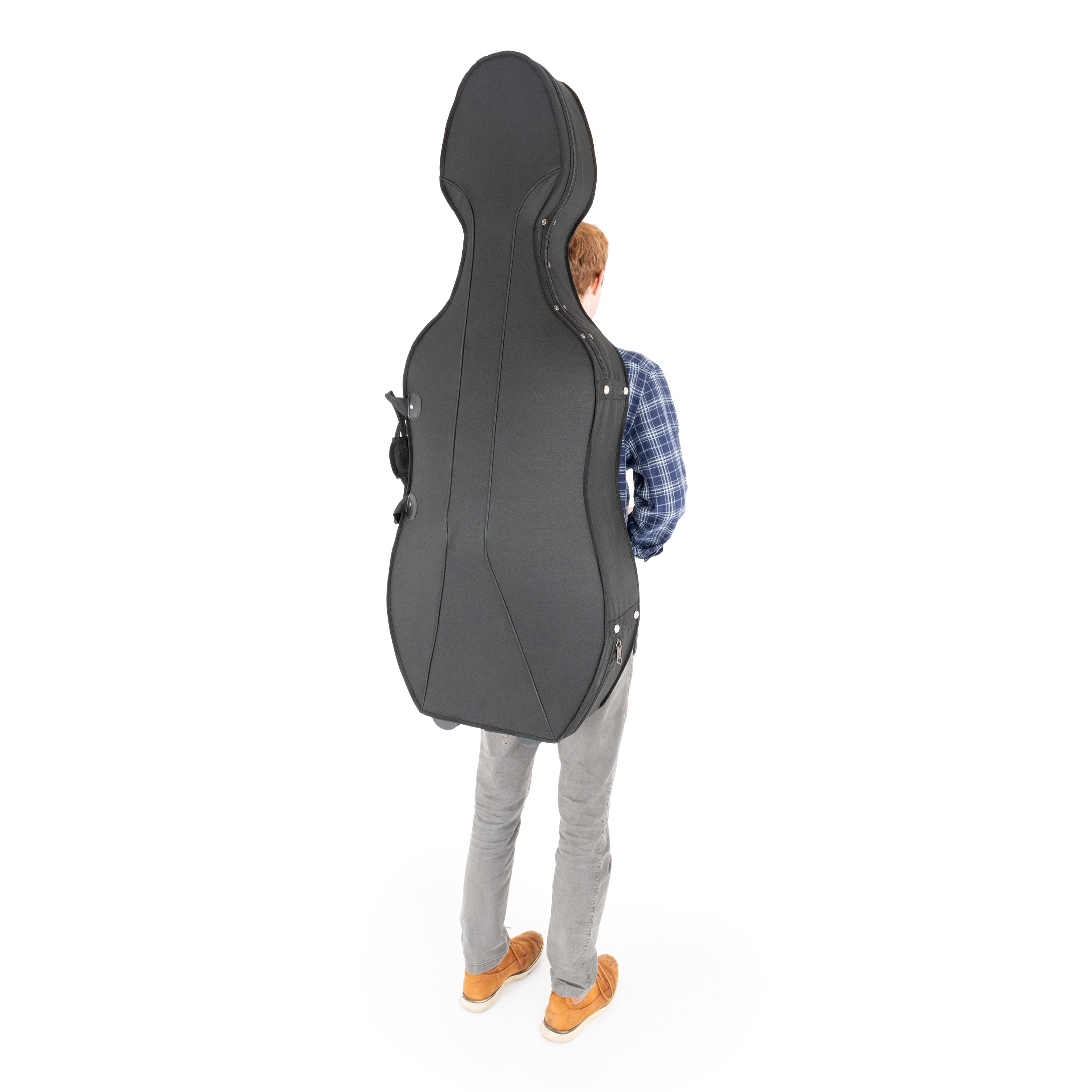 Sonix 40VC lightweight cello hard case - 4/4 size