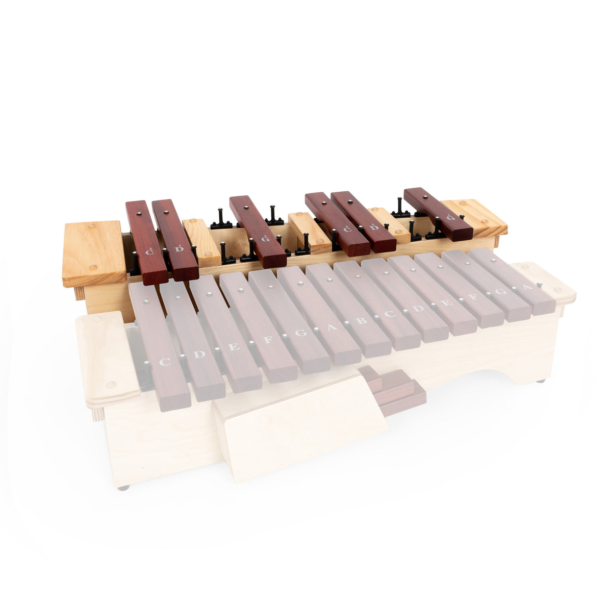 Percussion Plus Harmony soprano xylophone - chromatic half :: Frederick ...